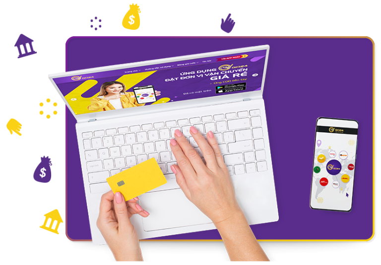 Ứng Dụng GO24 - Đặt Đơn Vị Vận Chuyển Giá Rẻ - GO24